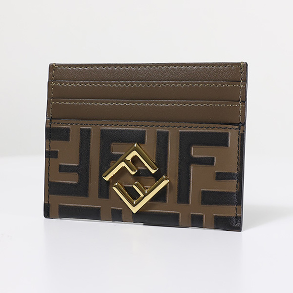 Fendi | Bags | Fendi Logo Ff Case Card Brown | Poshmark